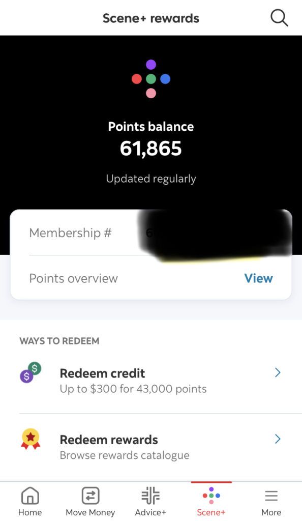 Scene+ Program Overview (How Do Scene Points Work?) - Genymoney.ca