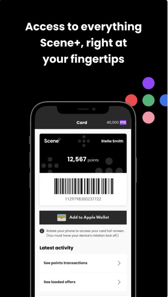 Scene+ Program Overview (How Do Scene Points Work?) - Genymoney.ca